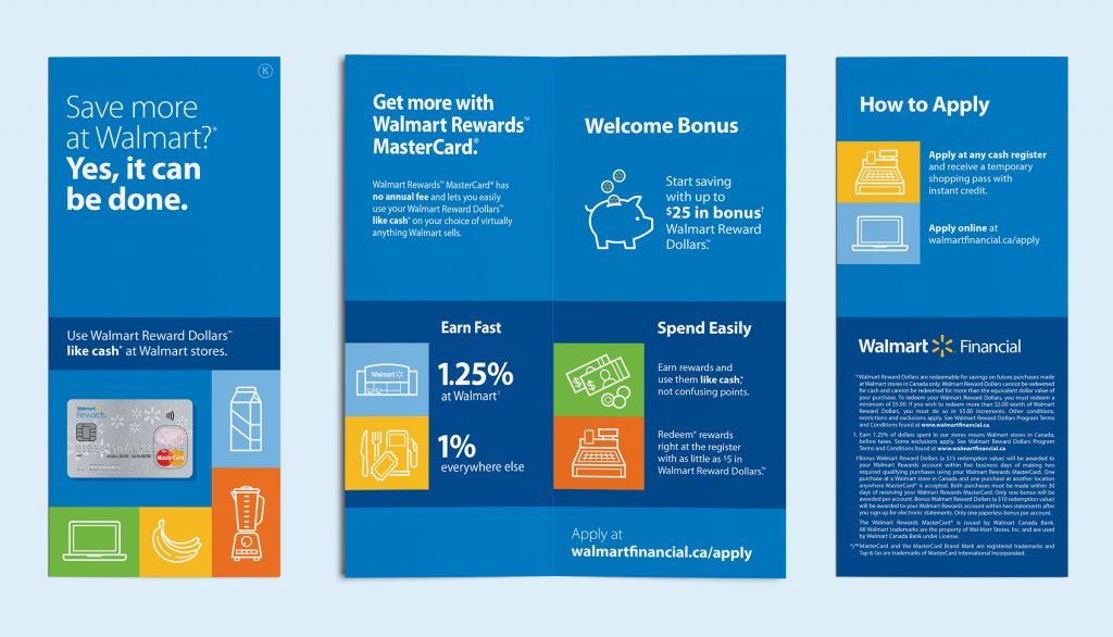 Walmart Financial Services Rebrand | Danielle Bartel Design